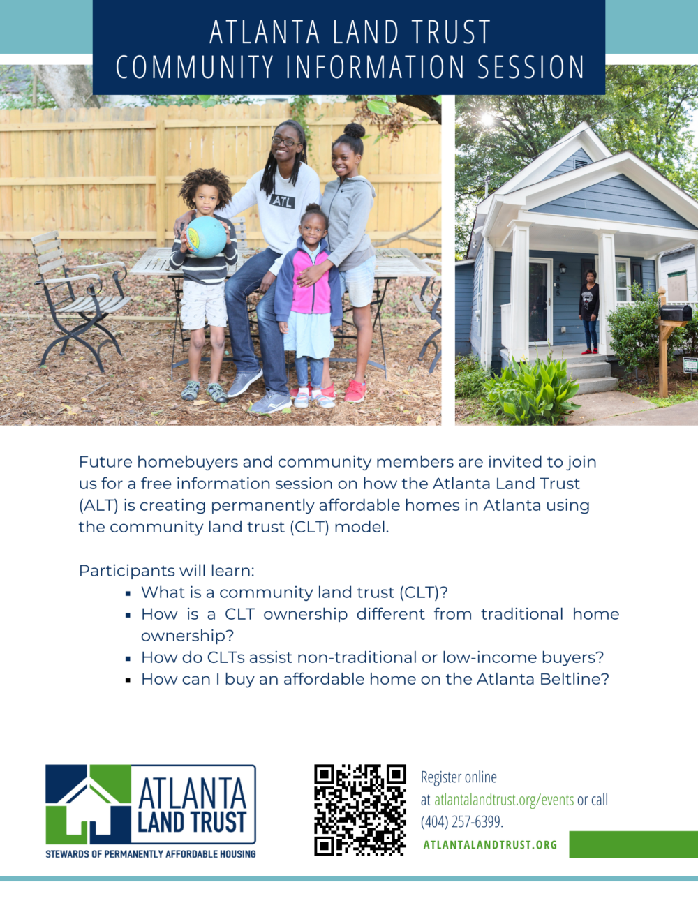Virtual Community Information Session - Atlanta Land Trust