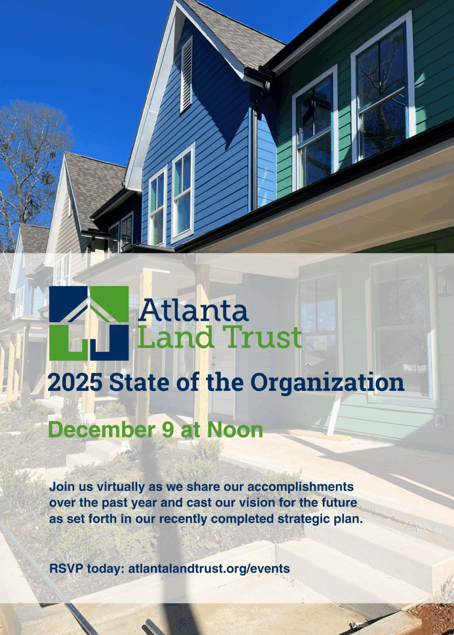 2025 State of the Organization - Atlanta Land Trust